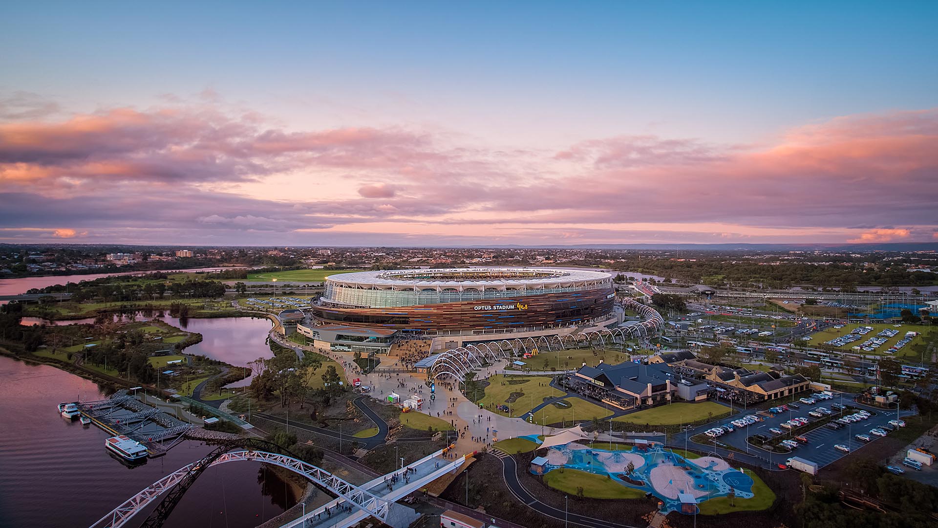State of Social '21 // About the Venue // Optus Stadium, Perth