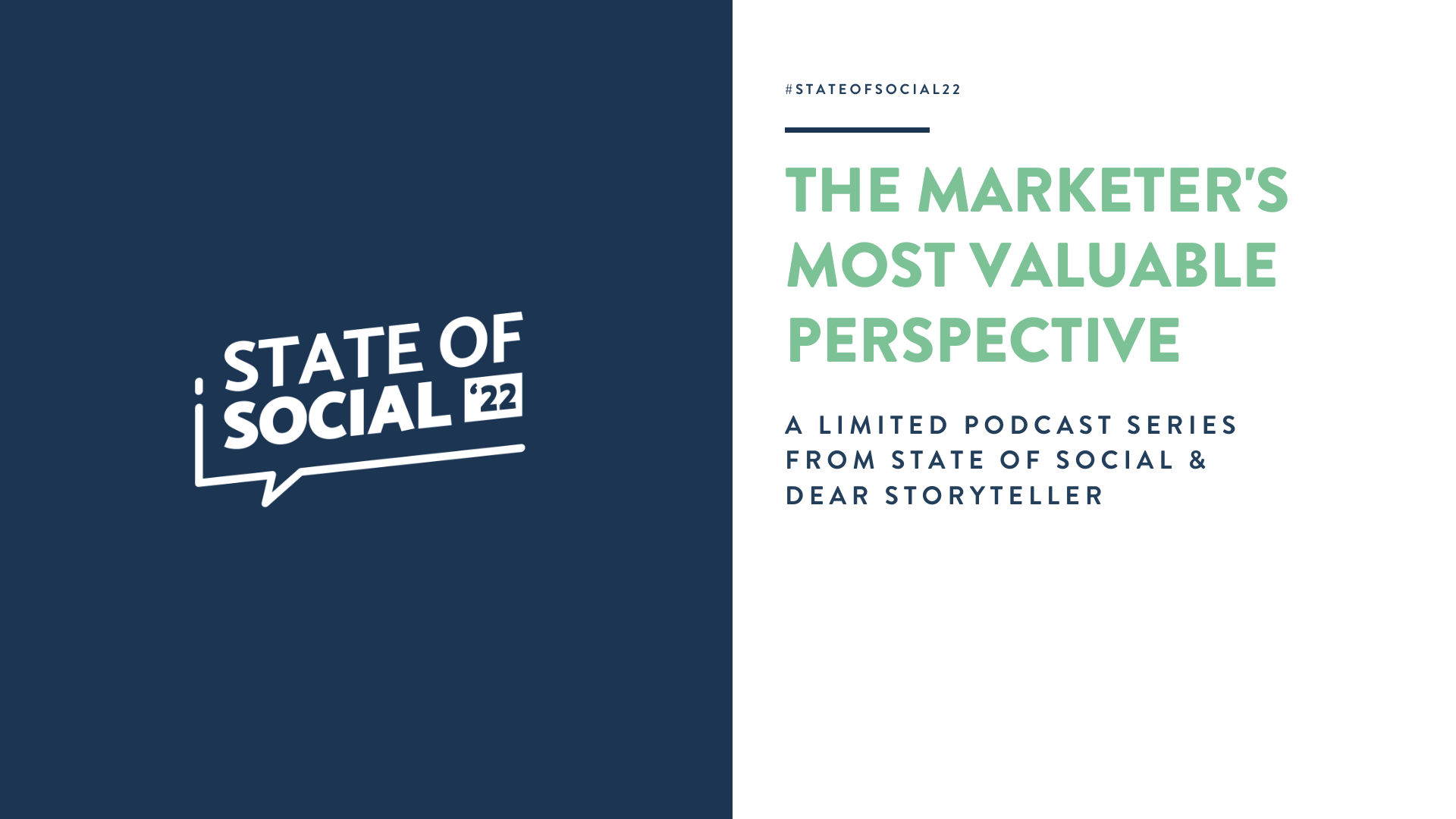 The State of Social '22 podcast is out now!
