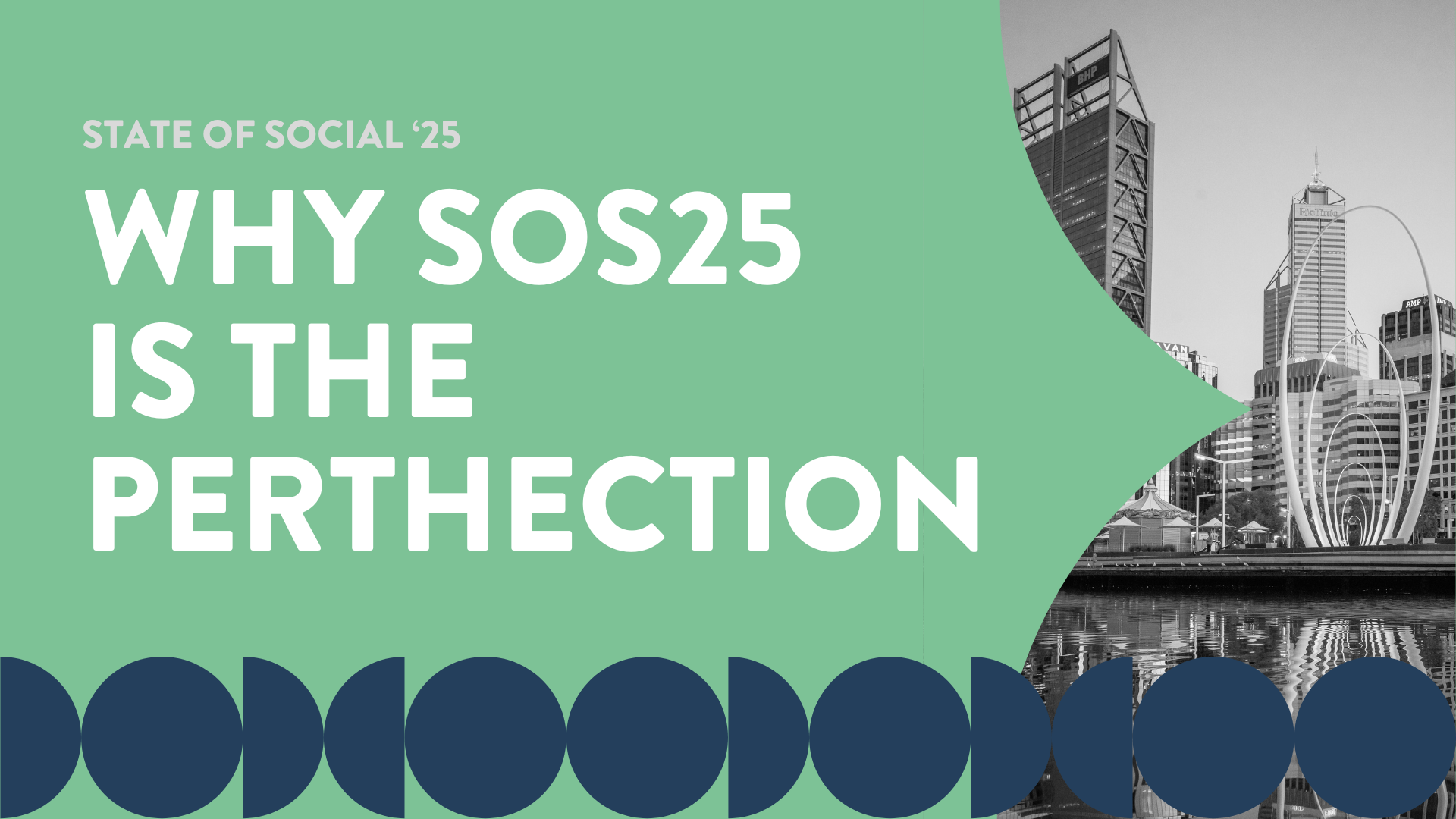 What makes the SOS25 experience Perthect? // State of Social